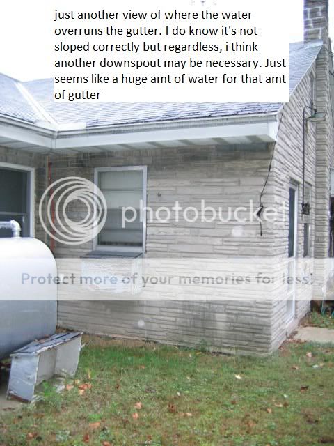 pics of entire house - gutters overflowing - need major advice - DoItYourself.com Community Forums
