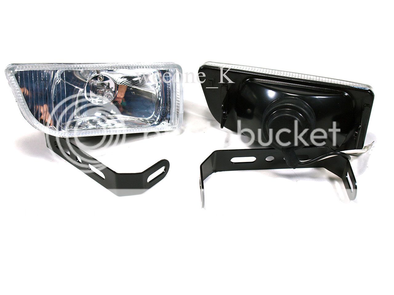 DLAA H3 12V 55W 2" UNIVERSAL FOG LIGHT CLEAR LAMP