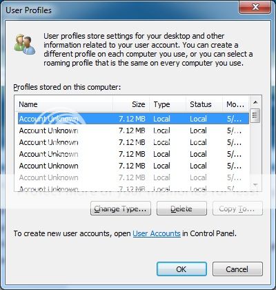 Account unkown profiles - Windows 10 Forums